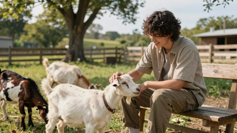 Inside the Unconventional World of Goat Therapy, Where Talking Is ...